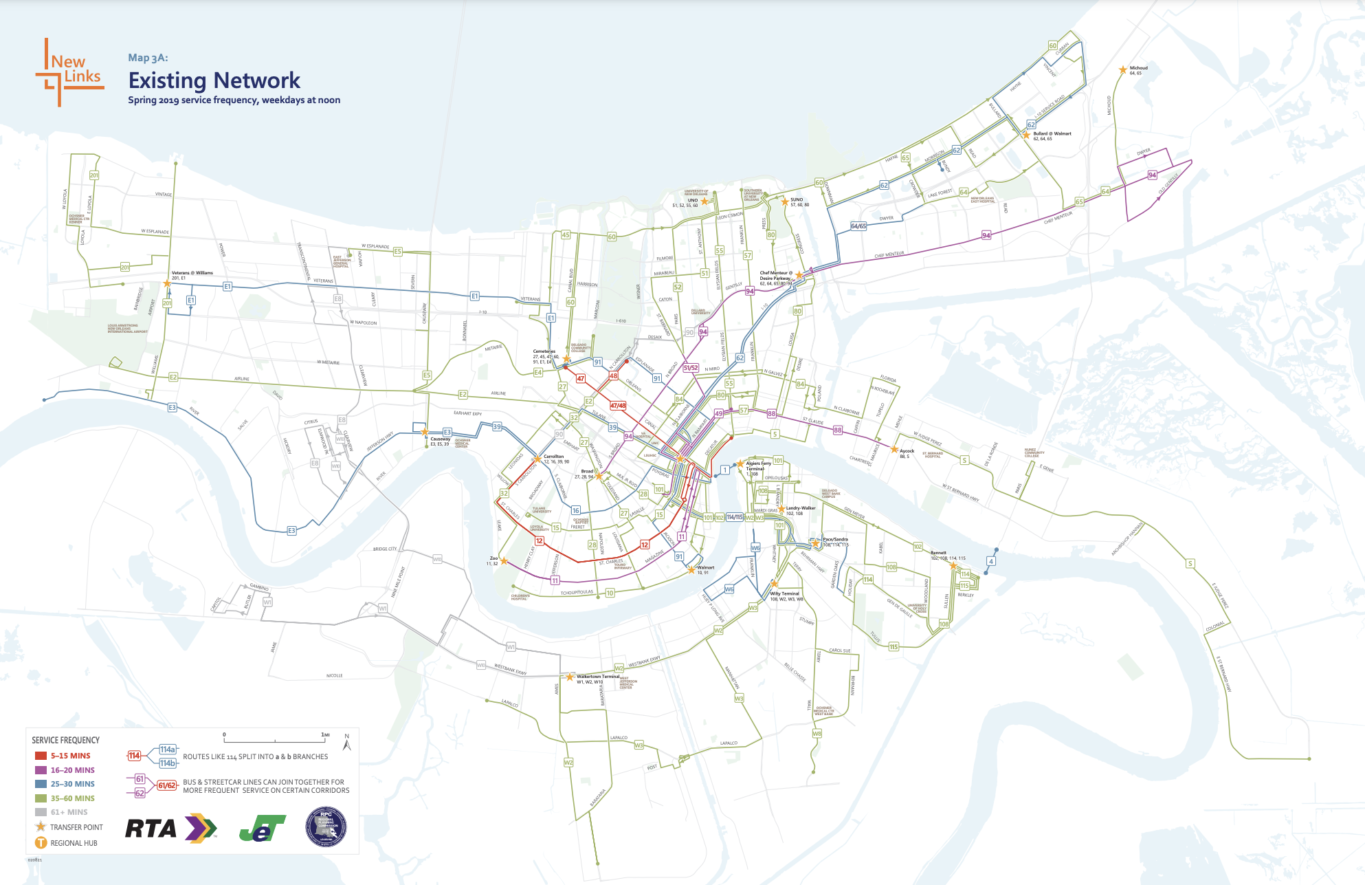 "New Links" Charts a More Equitable Course for Transit in New Orleans ...